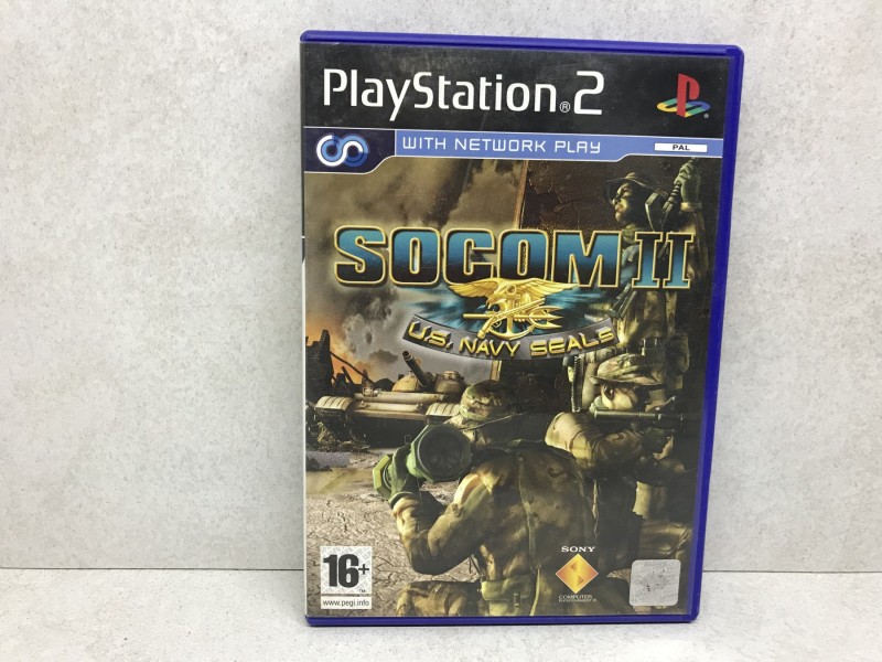 SOCOM II U.S. Navy Seals - PS2 igra
