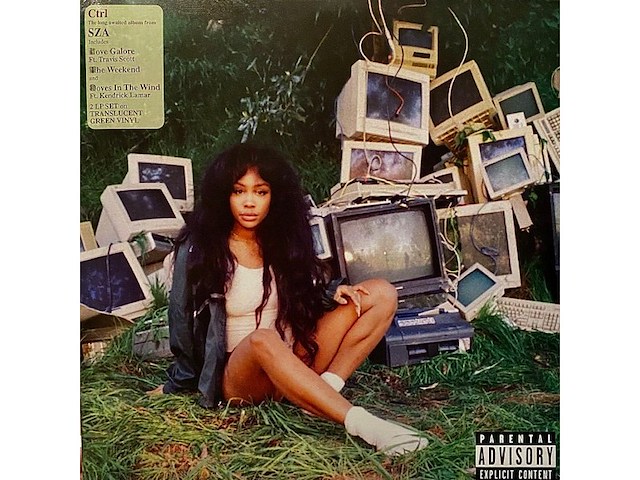 SZA – CTRL (2LP,2018)/green,limited edition