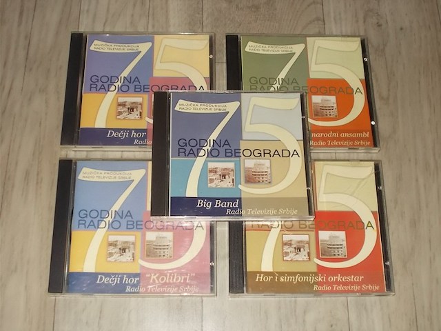 75 Godina Radio Beograda (5 CD)