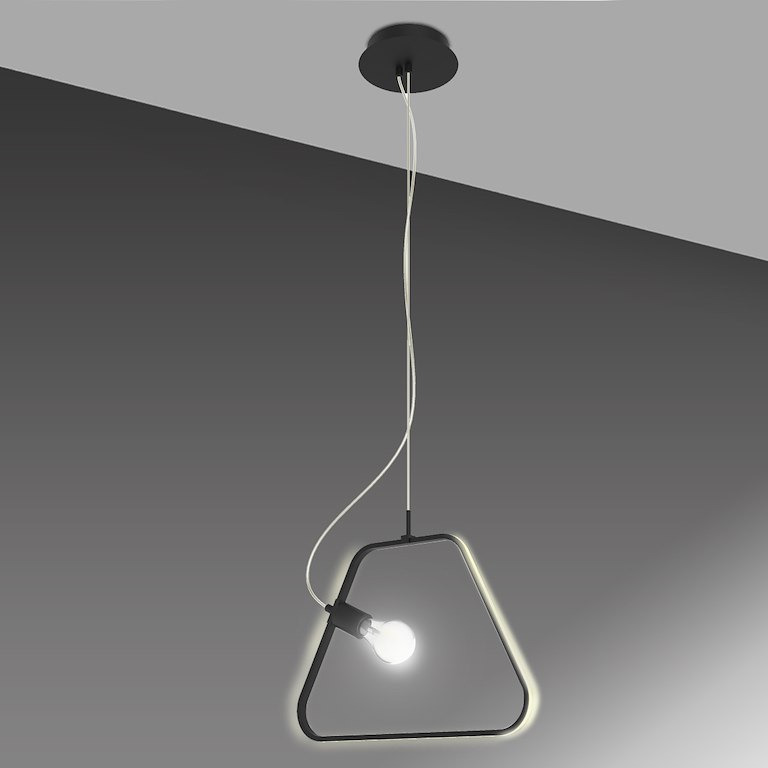 Viseca lampa Ikaria LED crna