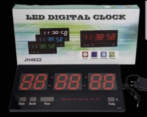 Zidni sat digitalni led / JH 4622 - Zidni sat digitalni led / JH 4622