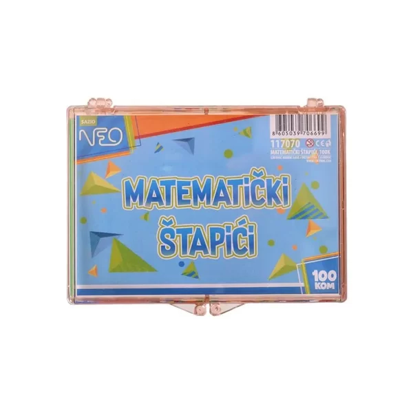 Matematički štapići, PVC, 100K