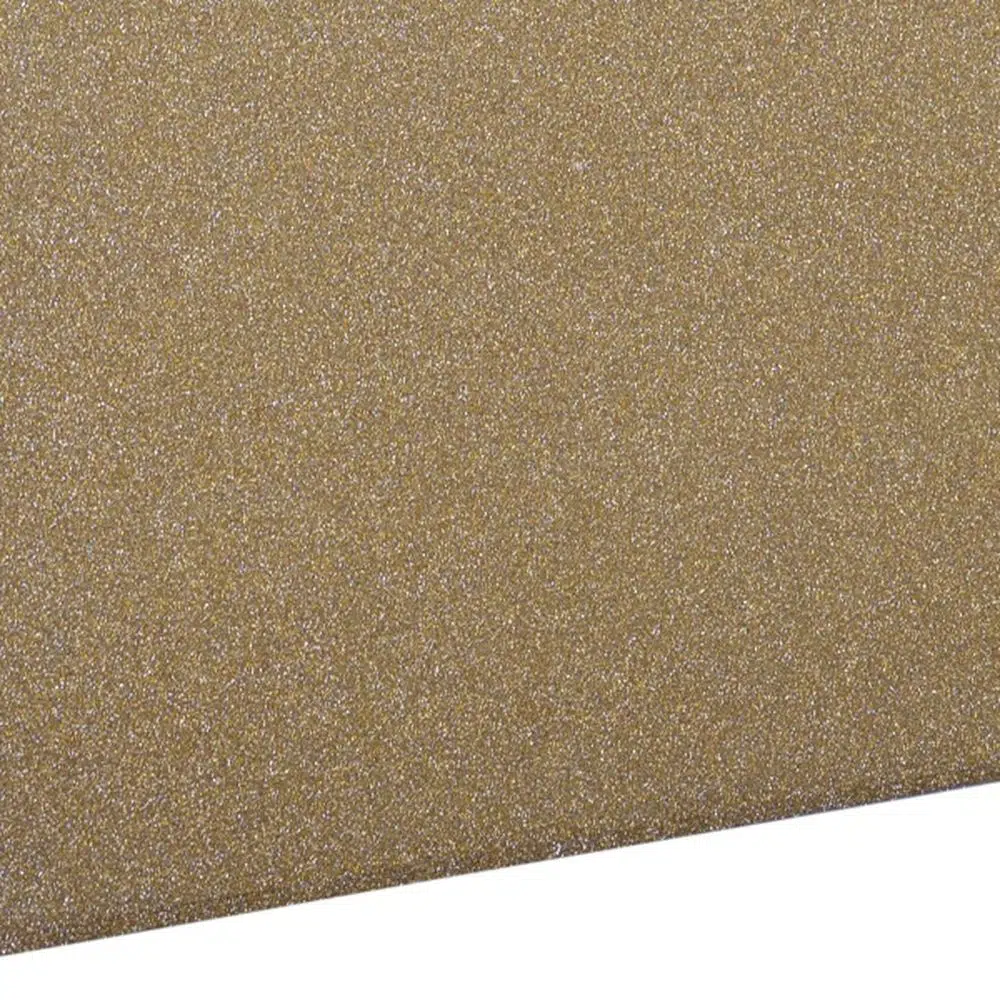 Tinny Paper Glitter, ukrasni papir sa šljokicama, svetlo zlatna, 70 x 100cm