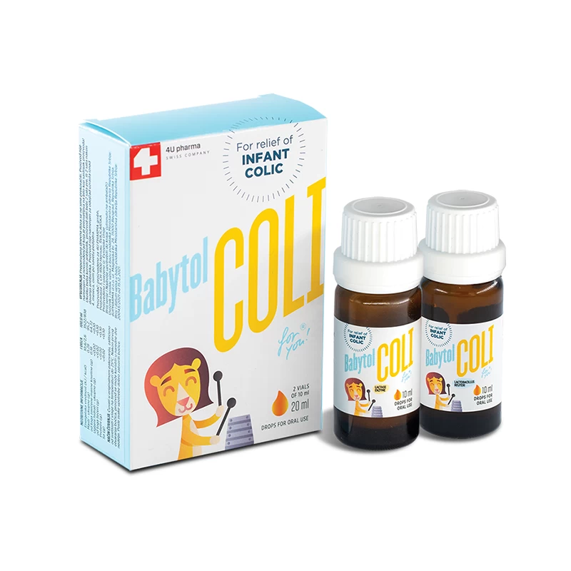 Babytol Coli kapi 2x10ml 4UPharma swiss quality