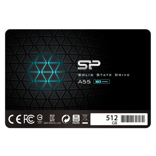 SSD Silicon Power 2.5" SATA A55 512GB SP512GBSS3A55S25