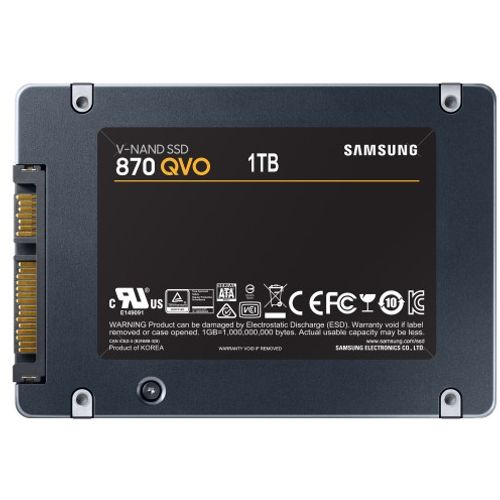 SSD Samsung 1TB 870 QVO MZ-77Q1T0BW