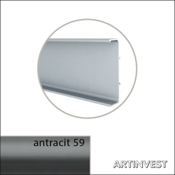 Sistem GOLA Uni profil za fioke vertikale širine G39-66.2cm Antracit 59