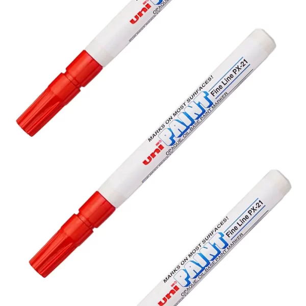 PX-21, uljani marker, crvena, Uni-ball