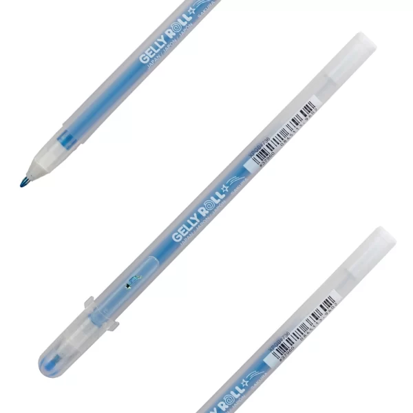 Gelly Stardust, gel olovka, blue sparkle, 36, 1.0mm