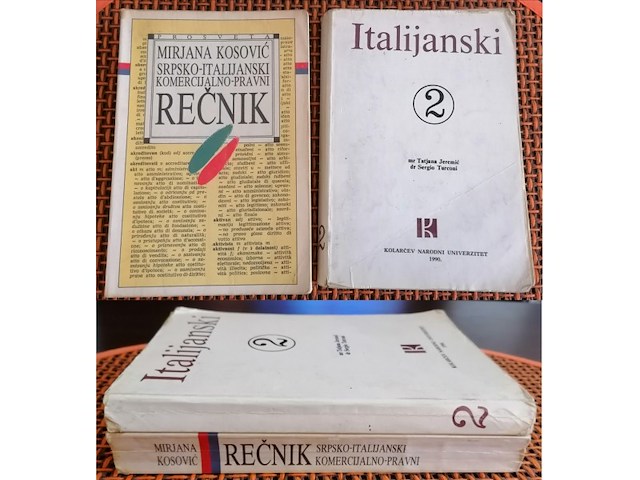 Srpsko-italijanski komercijalno-pravni rečnik
