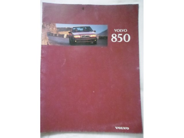 Prospekt Volvo 850, A 4,slovenački, 9 str.