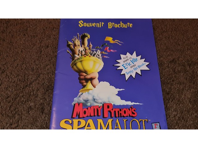 Monty Python`s Spamalot, brošura sa CDom + program