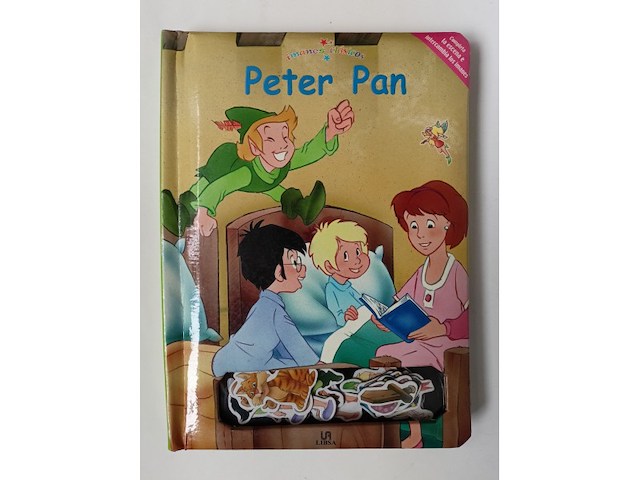 PETER PAN - Knjiga sa magnetima na spanskom