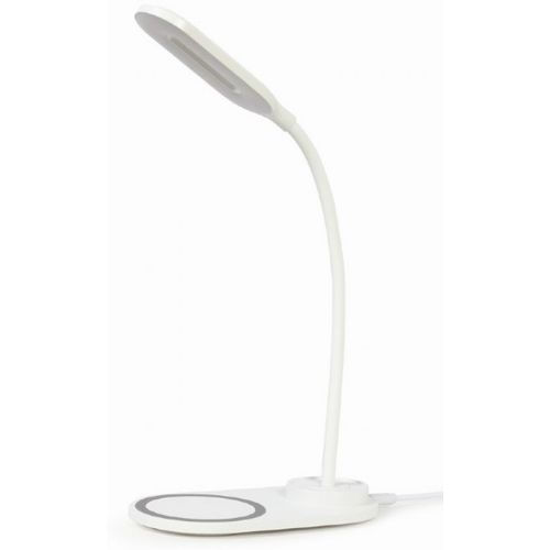 TA-WPC10-LED-01-MX White Gembird LED Stona lampa + QI bezicni punjac max10W