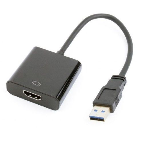 A-USB3-HDMI-02 Gembird USB 3.0 to HDMI display adapter, black