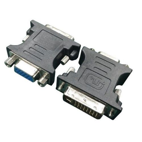 A-DVI-VGA-BK Gembird Adapter DVI-I 24+5-pin male to VGA 15-pin HD (3 rows) female, black DVI-I