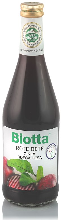 Sok od cvekle (organski proizvod) 500 ml Biotta