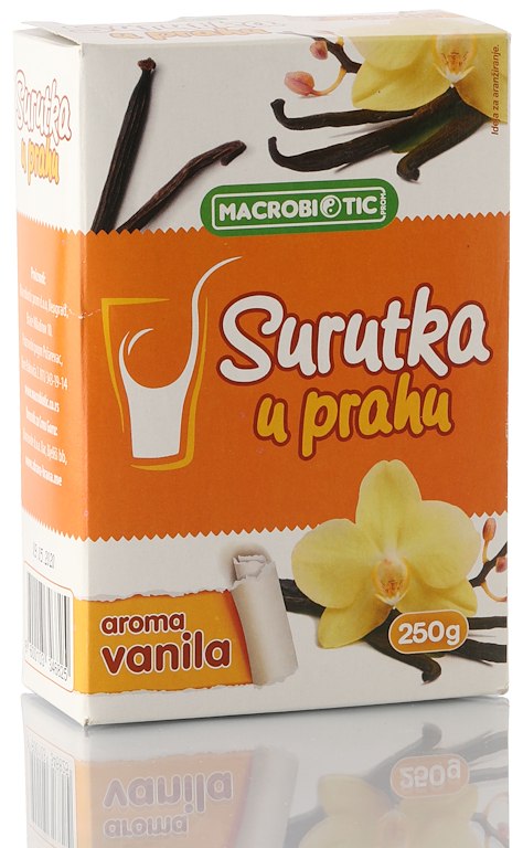Surutka u prahu aroma vanila 250 g Macrobiotic Prom
