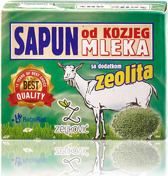 Sapun od kozjeg mleka sa zeolitom 70 g Željko Zeljković