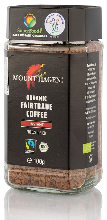Instant kafa Mount Hagen (organski proizvod) 100 g Superfood
