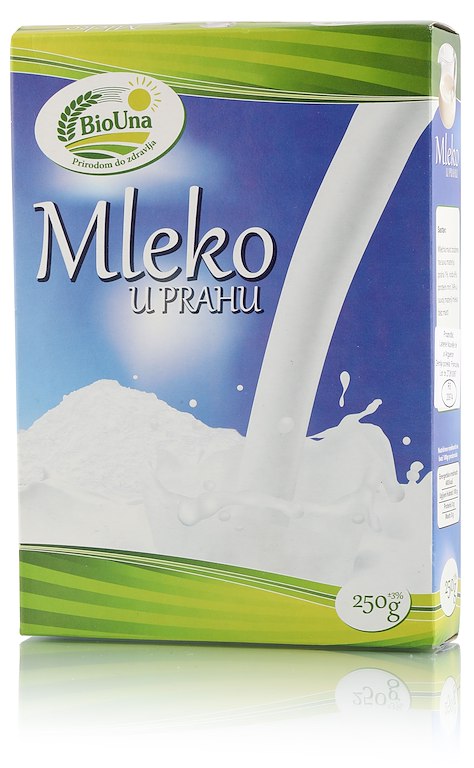 Mleko u prahu 250 g Bio Una
