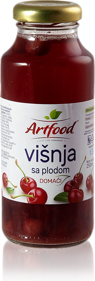 Napitak od višnje sa plodom 250 ml Artfood