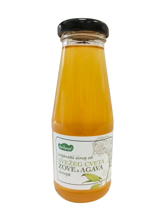 Sirup zova & agava (organski proizvod) 200 ml Bio Špajz