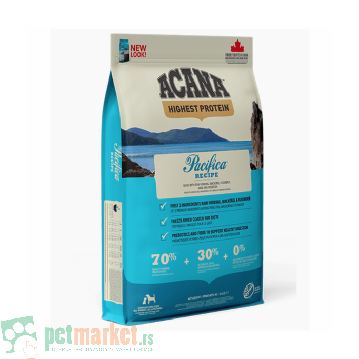 Acana: Hrana za odrasle pse Acana Pacifica, 11.4 kg