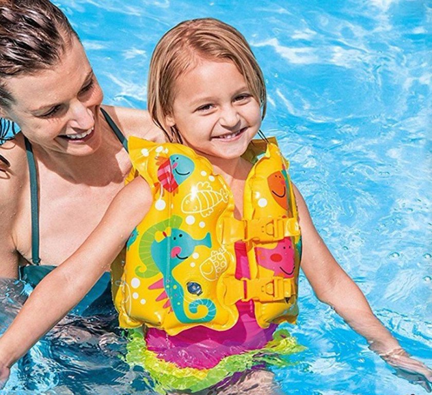 INTEX Sigurnosni dečiji prsluk za plivanje 59661