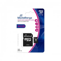 Memorijska kartica MICRO SDXC+ADAP 64GB MediaRange
