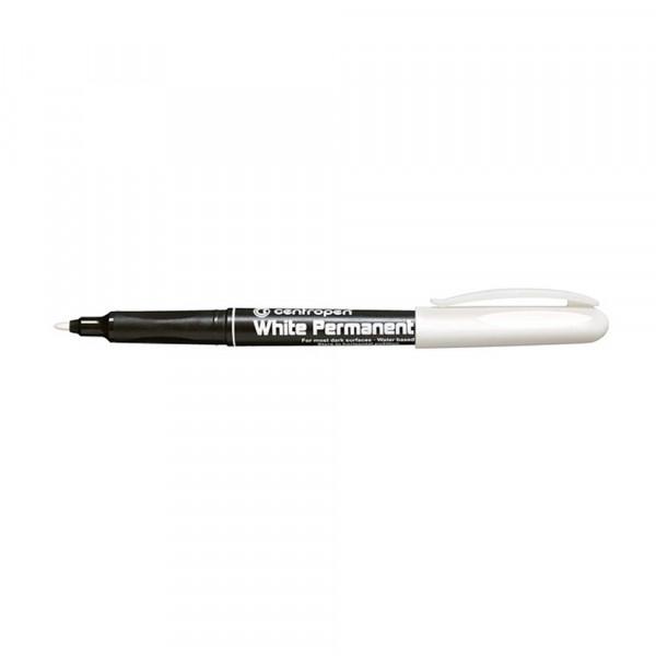 Permanentni marker Centropen 2686 beli