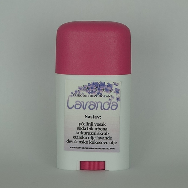 Prirodni dezodorans za telo – Lavanda