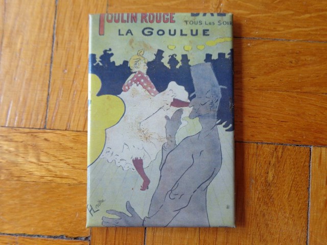 La Goulue, Le Moulin Rouge, magnet za frizider