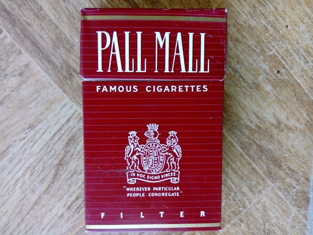 Pall Mall kutija za cigarete