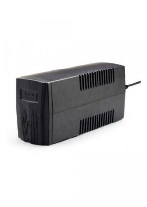 EGREEN 650VA 390W AVR UPS, 2 x Shuko output sockets, black