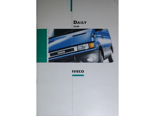 Brošura `IVECO` Daily Van Italy