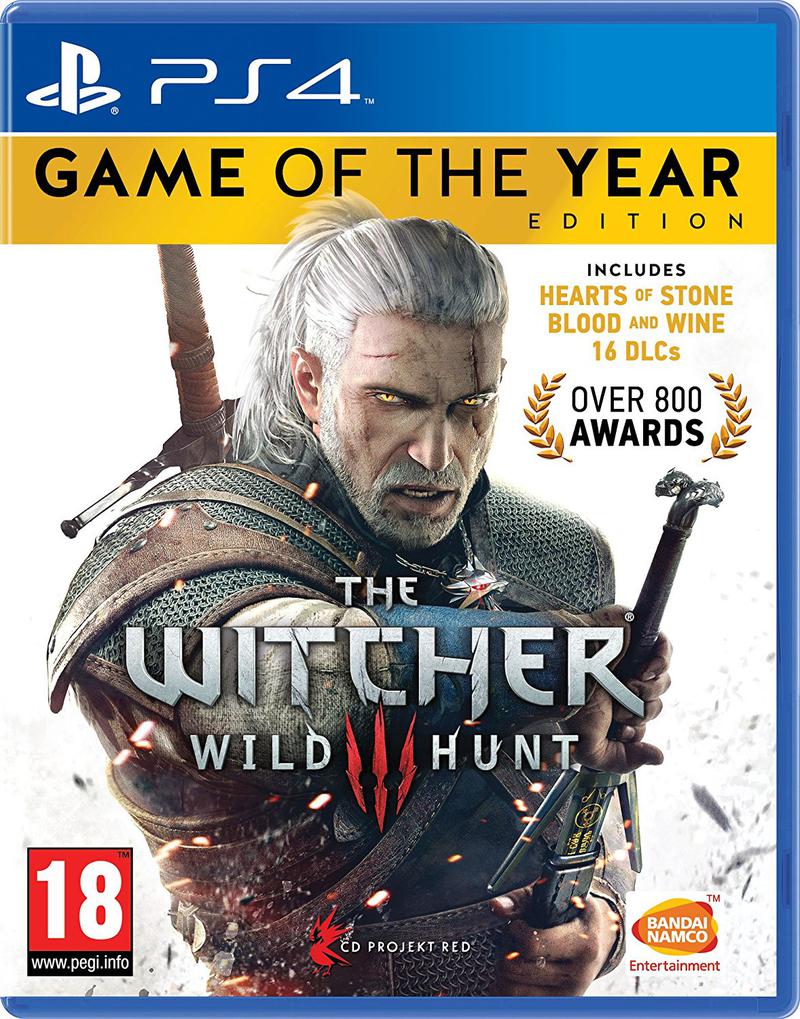 CD Project Red PS4 The Witcher 3 Wild Hunt GOTY