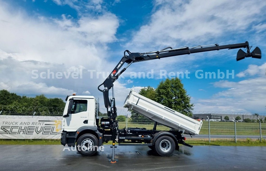 Novi MAN TGM 18.320 MEILLER HIAB 138 3xhydr Funk kiper