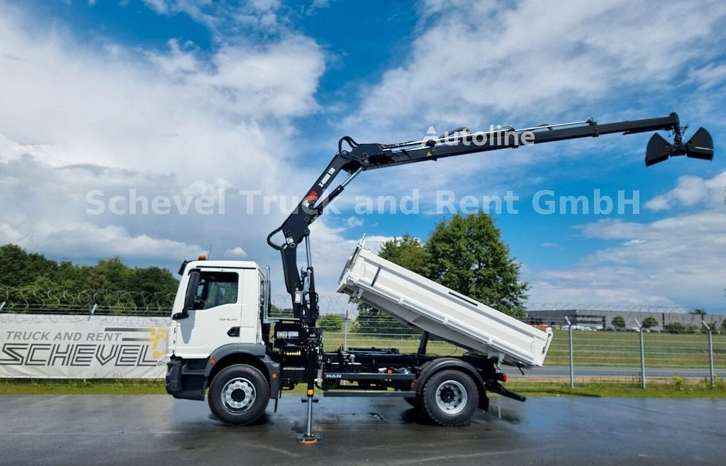 Novi MAN TGM 18.320 MEILLER HIAB 118 3xhydr Funk kiper