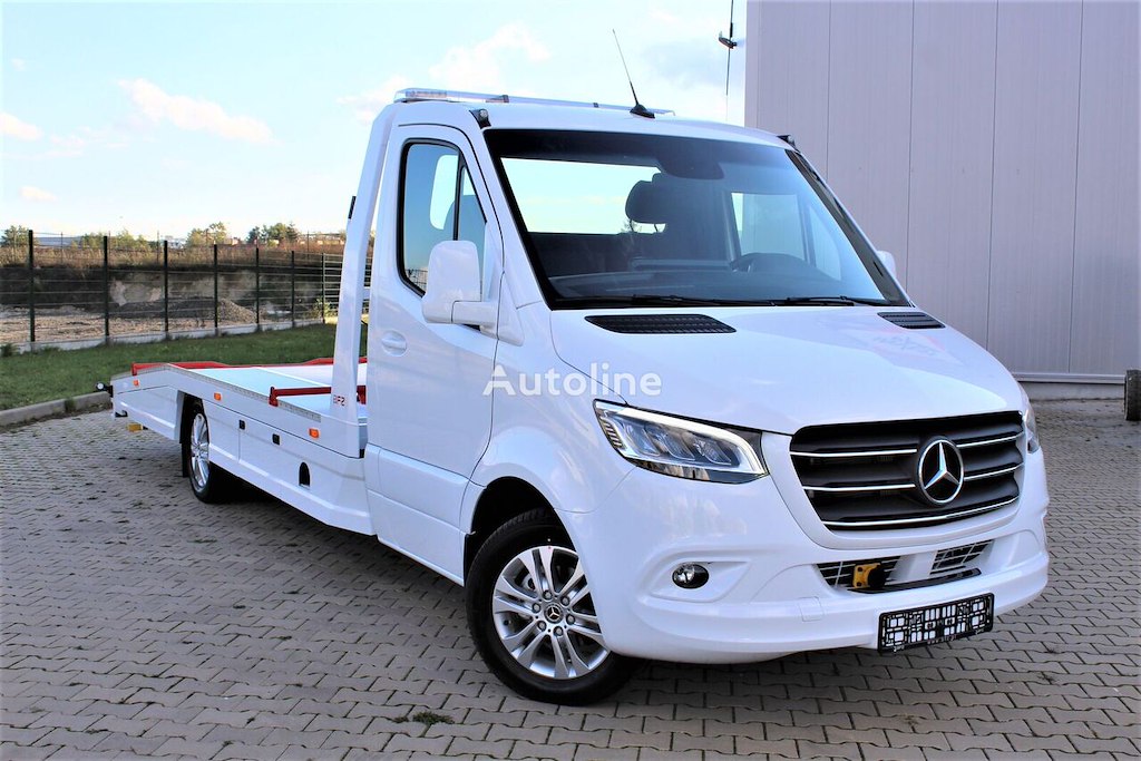 Novi Mercedes-Benz Mercedes-Benz Sprinter 319 ARCTIC WHITE / Luftfederung / LED autotransporter