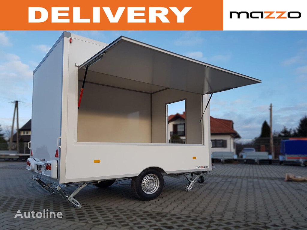 Nova Niewiadów H13301H 3x2.03x2.3m Mobile catering trailer street Verkaufsanhän prikolica kiosk
