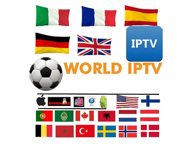 World IPTV, 15k kanala, 20k VOD, 12 meseci pretplata
