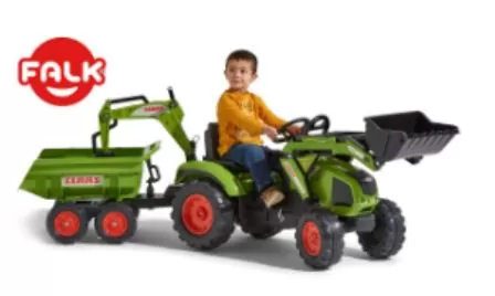 Falk traktor sa prikolicom i kašikom (1010w)