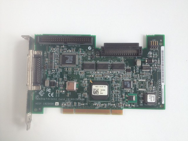Adaptec SCSI kontroler PCI za PC racunare + GARANCIJA!