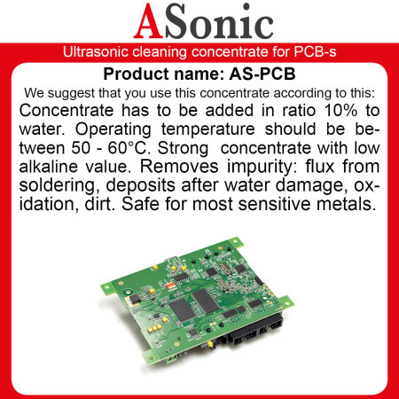 ASonic AS-PCB-1 ultrazvučna kada ( u7020 )
Profesionalni koncentrat za čišc?enje