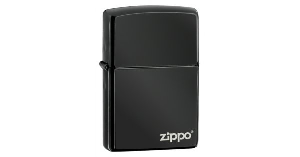 Zippo upaljač 24756 ZL Ebony Lasered Logo