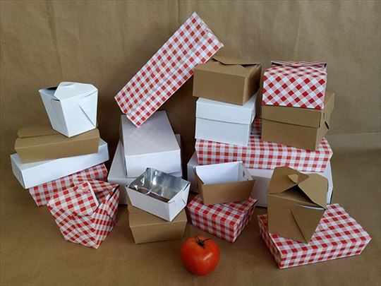 Kartonske kutije i ambalaža za pakovanje hrane