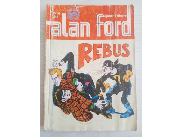 ALAN FORD 218 - REBUS