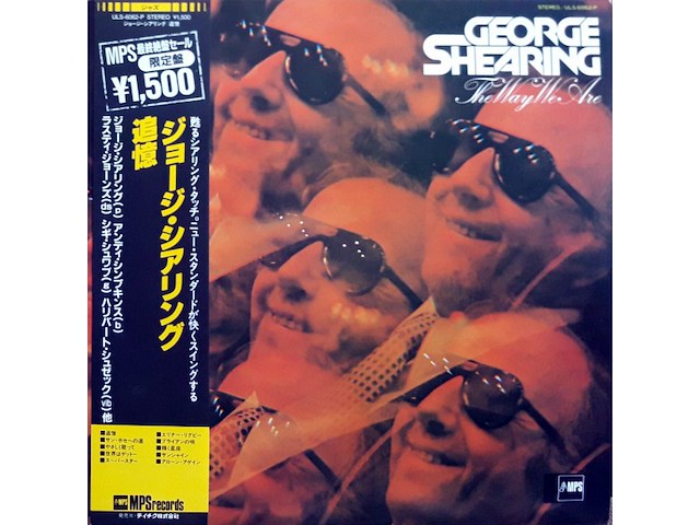 LP: GEORGE SHEARING - THE WAY WE ARE (JAPAN PRESS)