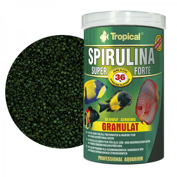 Tropical Spirulina granulat 1l/400gr RINFUZ